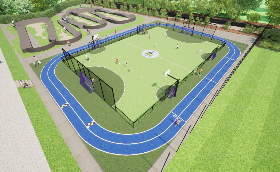 Bouw Multicourt ‘Kanjer Arena’ achter Marianum van start – Marianum ...